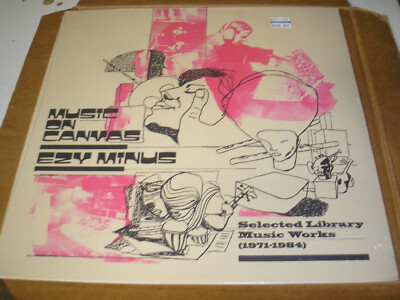 Ezy Minus - Music On Canvas LP new sealed Four Flies library music jazz ...