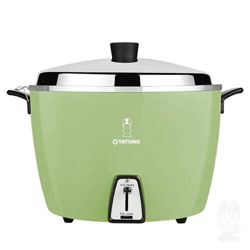 NEW TATUNG TAC-20L 20 CUP Rice Cooker Pot AC 110V - Green 大同 20人份 寶寶剪影款 ...