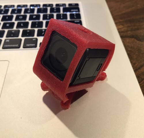 GoPro Session Hero 4 or 5 - 32 Degree Angle Mount for Alien 5" Quad ...