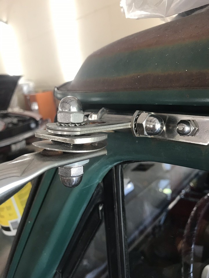 1967-1972 Ford F100 F250 F350 Rotunda West Coast Jr. Mirror Stainless ...