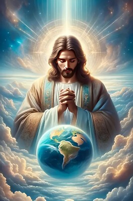 JESUS CHRIST A4 (21cm x 29.7cm) PHOTO PICTURE CHRISTIAN ART 221 | eBay UK