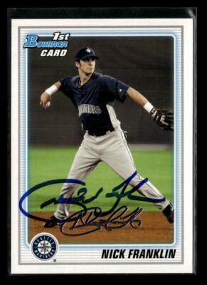 2010 Bowman #BP103 Nick Franklin Prospects IN PERSON AUTO! | eBay