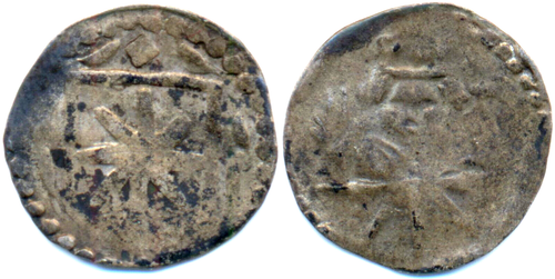 Waldeck-Korbach, Stadt-Pfennig o. J. (15. Jh.) Hl. Kilian | eBay.de