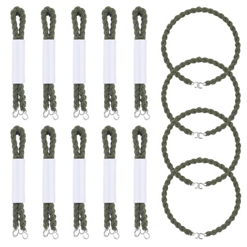 14PCS Military Elastic Boot Straps Leg Bands Blousing Garter Metal ...