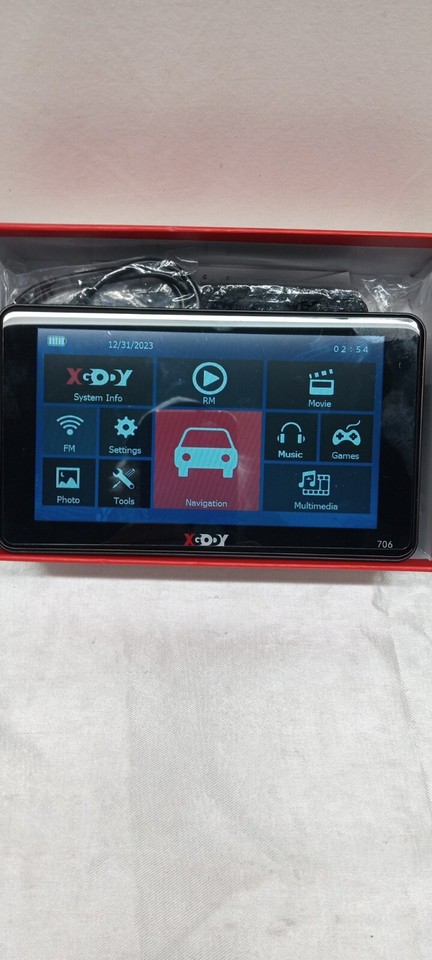 XGODY 886 7'' 8GB Truck Car GPS Navigator 256MB Navigation MP3 Player ...