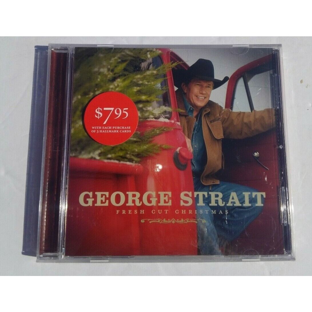 BRAND NEW, Sealed GEORGE STRAIT Fresh Cut Chrismas CD 2006 Hallmark ...