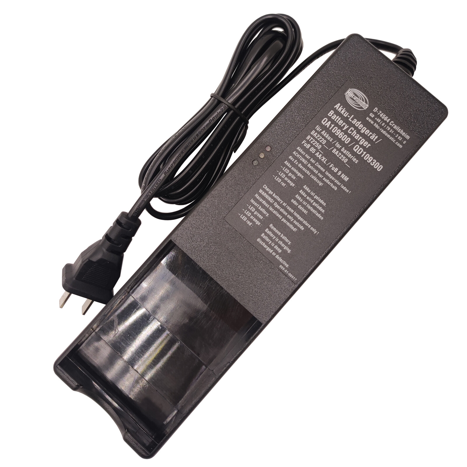 110V~220V QA109600 QD109300 Battery Charger For HBC Radiomatic BA225030 ...