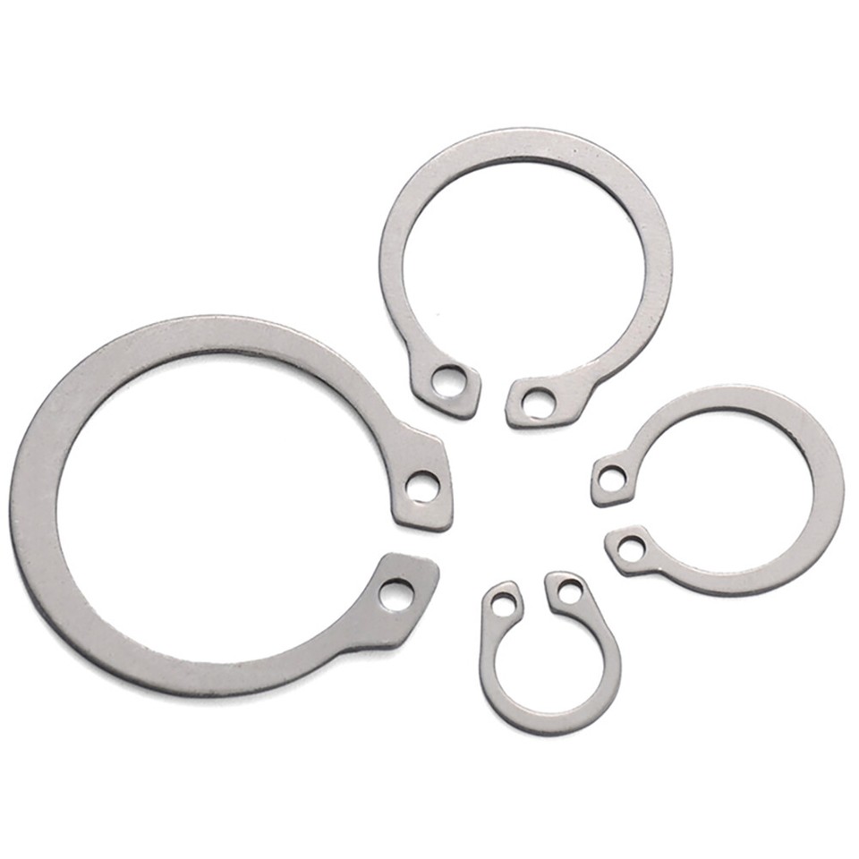 A2 Stainless Steel External Circlips Retaining Rings Snap CirClip 6mm ...