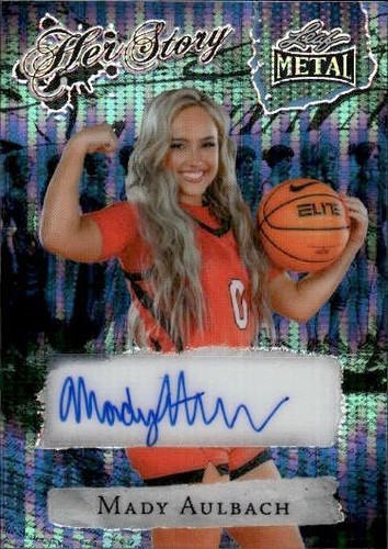 Mady Aulbach /4 Auto Her Story 2024 Leaf Metal Women of Sport | eBay