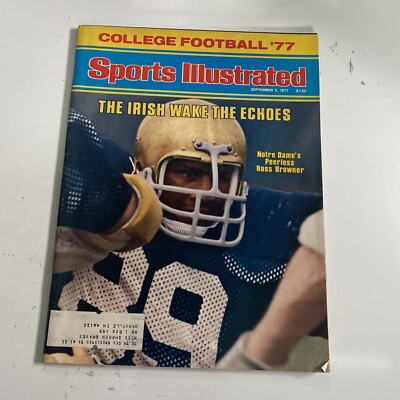 1977 Sep 5 Sports Illustrated Magazine Ross Browner (MH427) | eBay