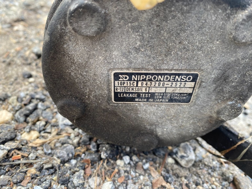 1982 1983 Toyota Supra MA61 engine 5MGE air condition a/c compressor ...