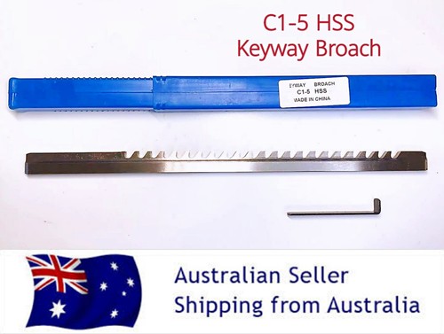 5mm C Push Type Keyway Broach Cutter Metric Size High Speed Steel ...