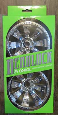Beadlock Axial Monster Truck Wheels AX8009 8 Spoke Oversize MT Wheels ...