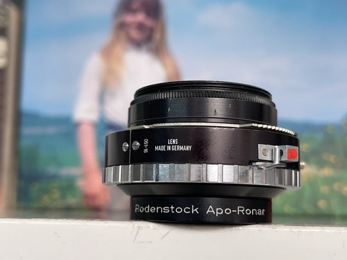 Rodenstock APO - RONAR 150mm 150 mm 1:9 synchro Compur Lens Objektiv ...