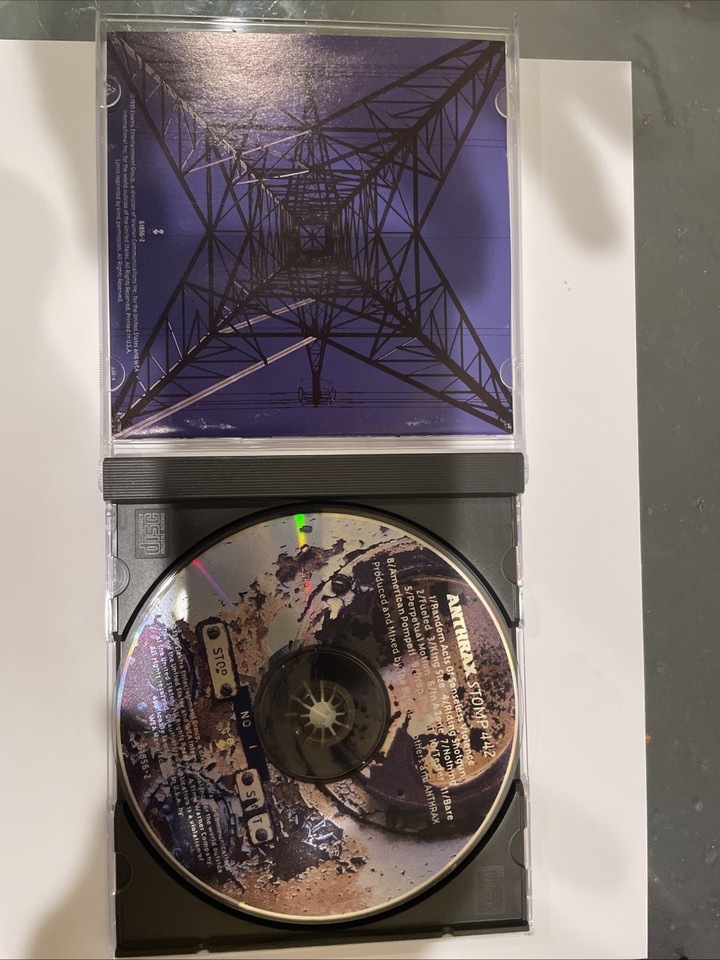 Stomp 442 by Anthrax (CD, Oct-1995, Elektra (Label)) | eBay