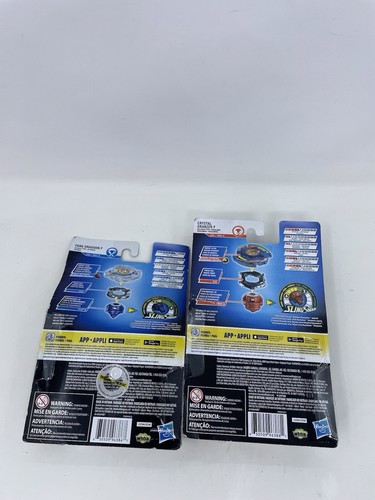 Two New Beyblade Burst RISE Sling Shock Fang Dragoon F And Crystal ...