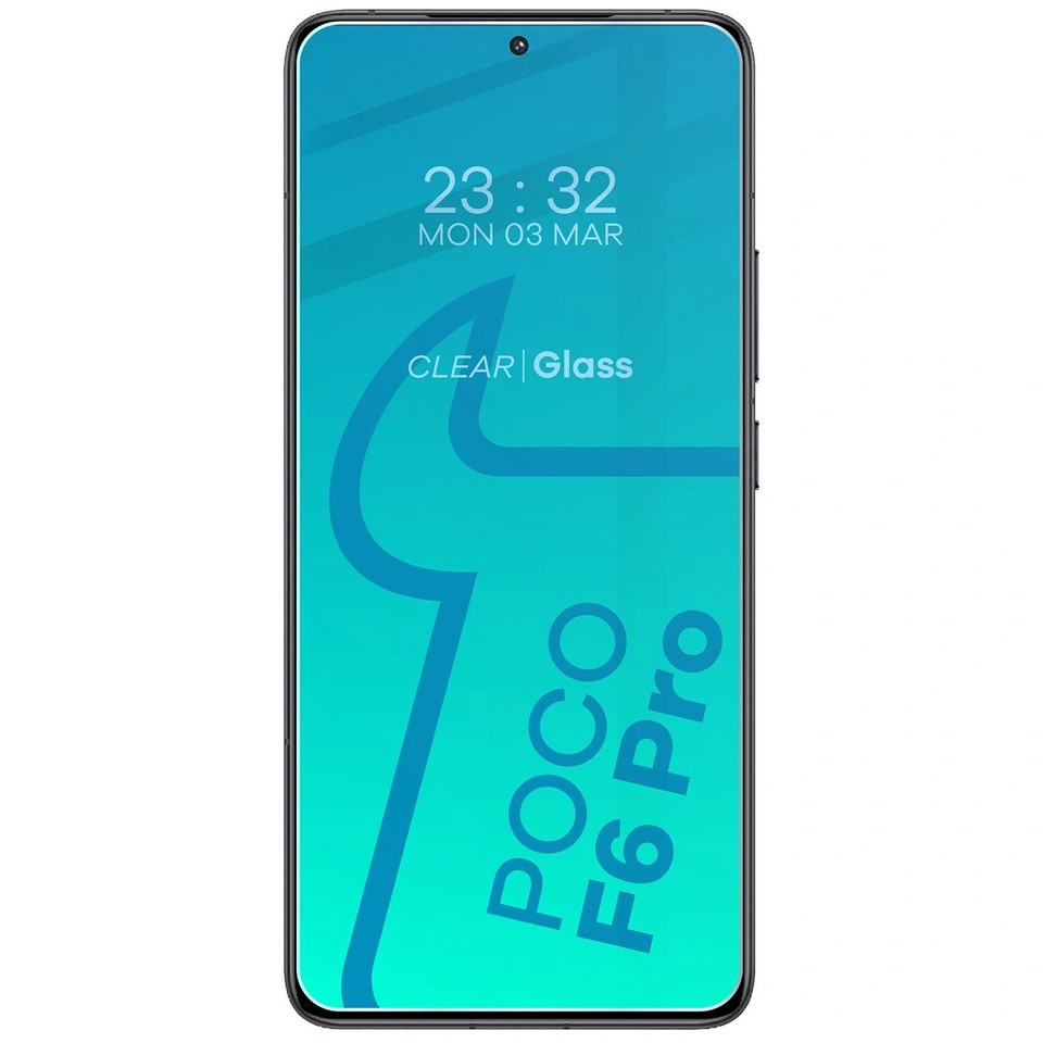 Bizon Glas Klar 2 Xiaomi Poco F6 Pro | eBay UK