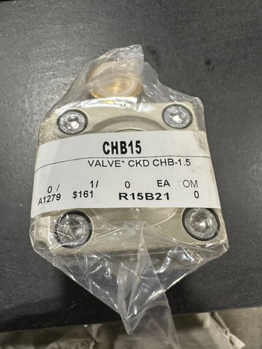 CKD CORP CHB-15 / CHB15 VALVE NEW | eBay