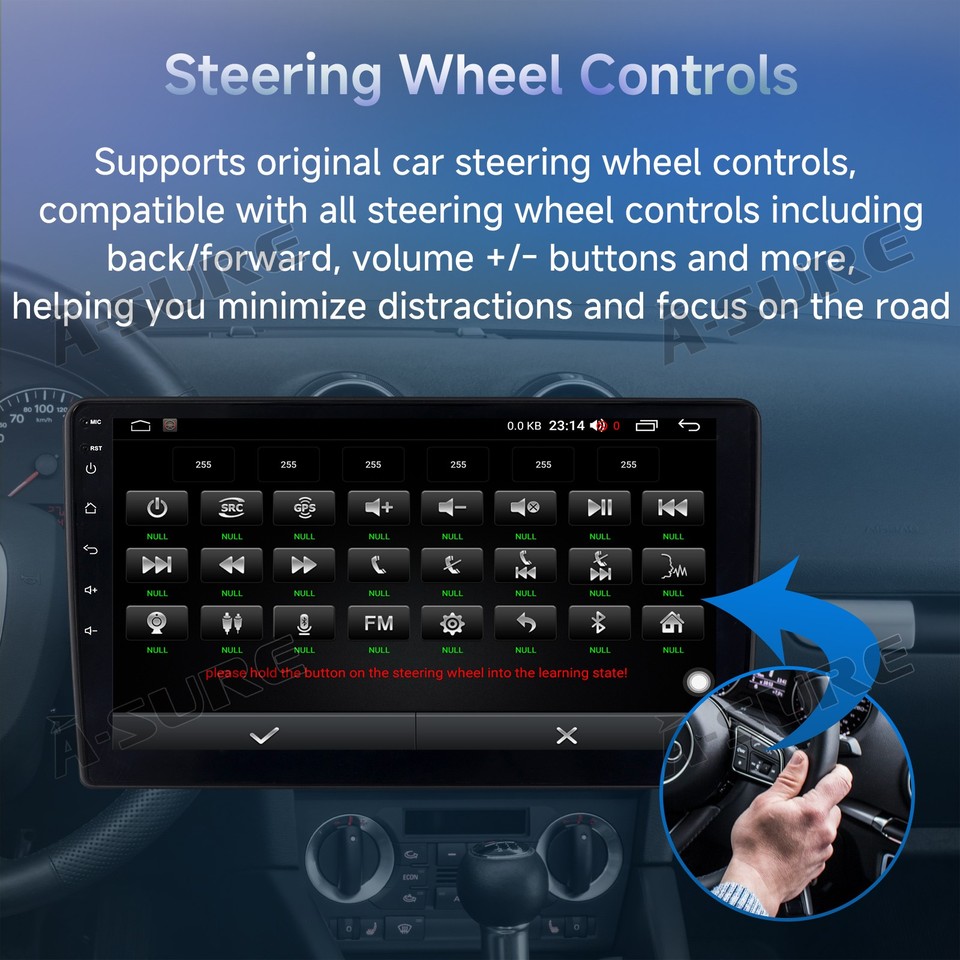Android 14 Car Stereo Radio GPS Navi CarPlay +CAM for Mazda MX-5 Miata ...