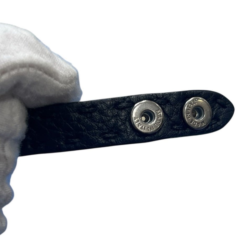 Fendi Bug Monster Eyes Doppel Armband Armreif 42 cm braun Leder ...