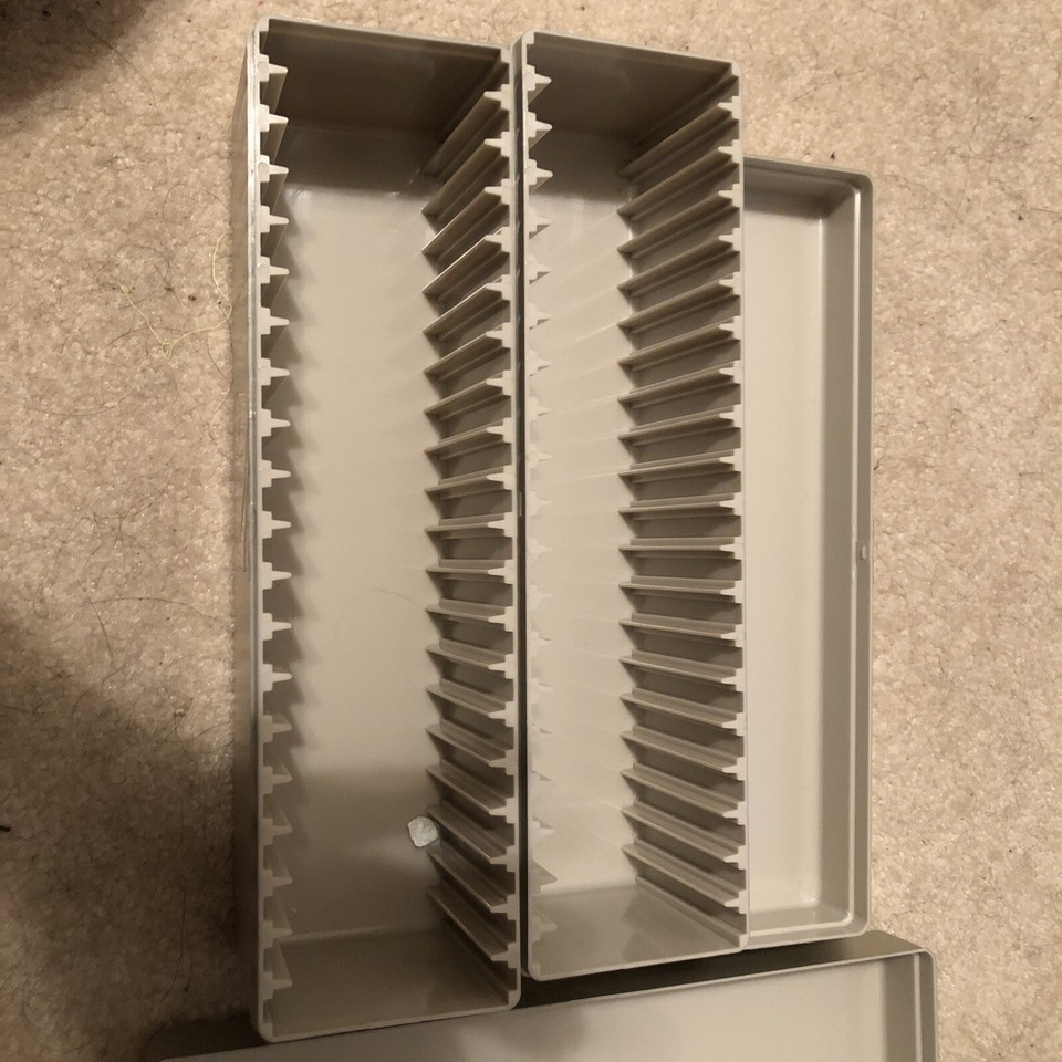 NGC Certified Coin Slab Box Lot of 2 Holds 20 Certified Coins in each ...