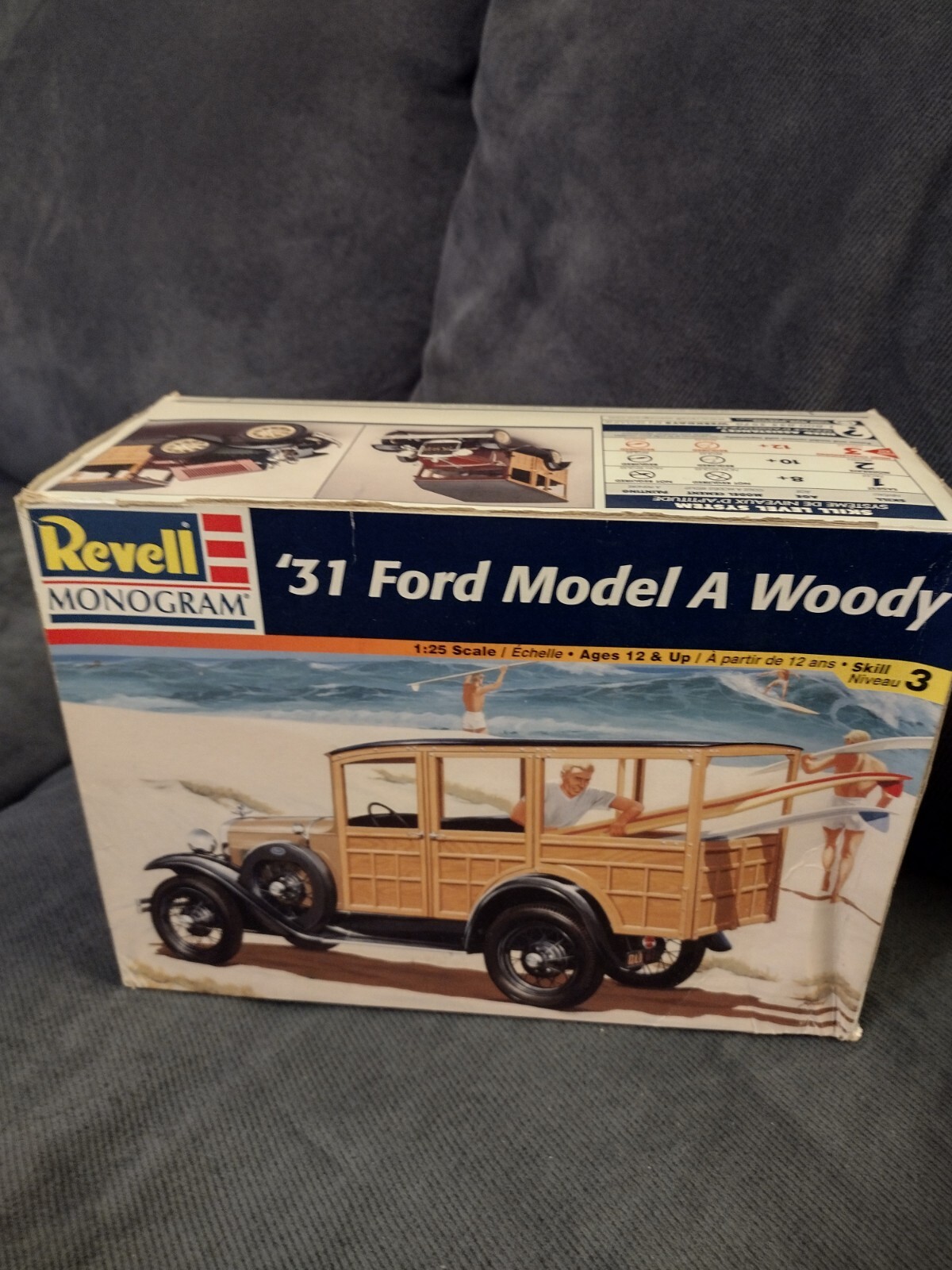 1998 VINTAGE Revell/Monogram 1931 Ford Woody Model Kit | eBay