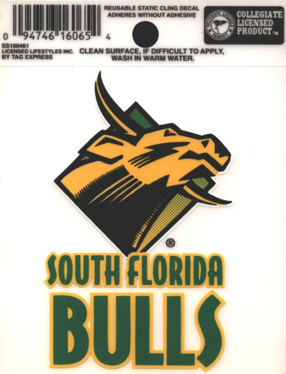 Usf Old Logo USF Bulls Wordmark Logo (2003 2009)
