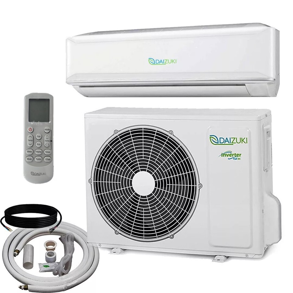 12000 BTU Mini Split Air Conditioner INVERTER Heat Pump Ductless 220V ...