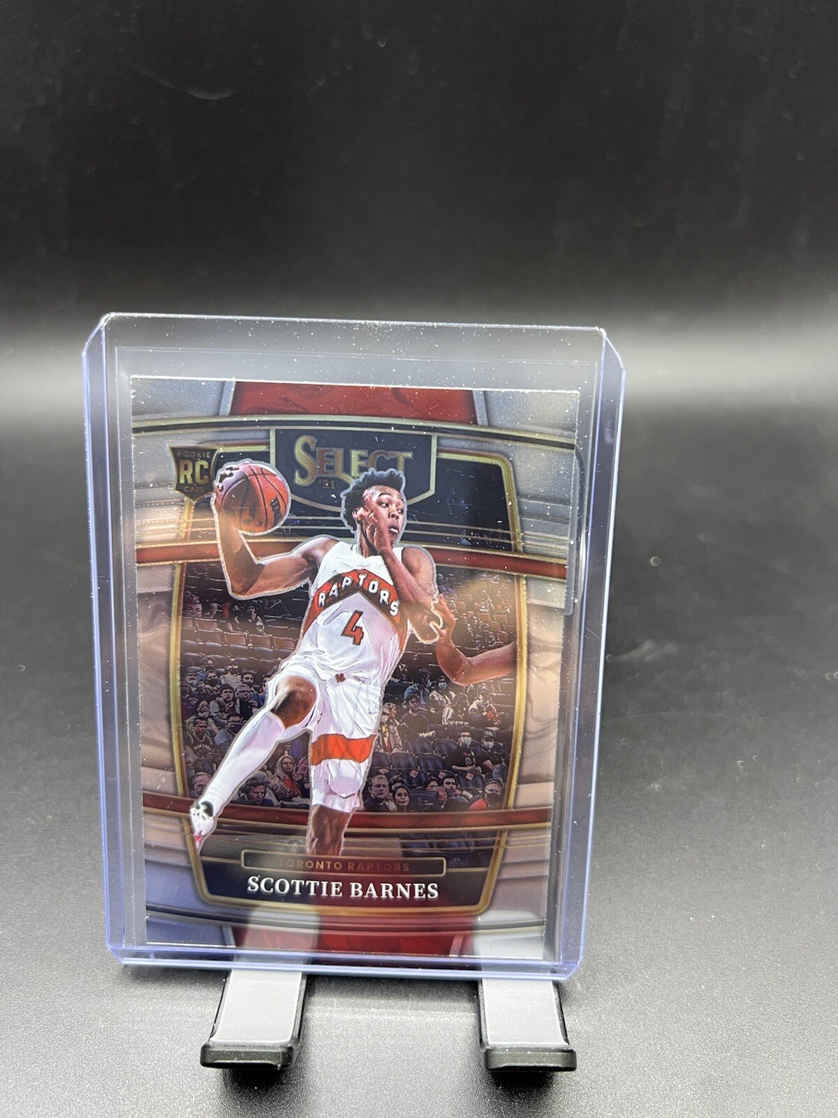 2021-22 Panini Select Scottie Barnes Concourse Rookie Card #74 Toronto ...