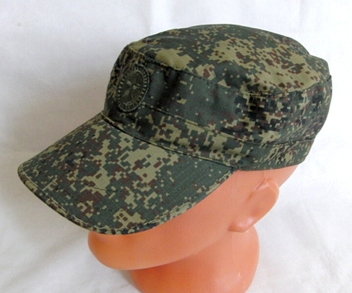 Russian Army Military Digital Flora EMR Camo Cap Embroidered Badge ...