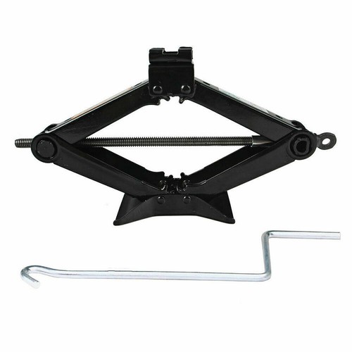2 Tonne RustProof Van Car Scissor Jack Lift Wind Up & Chromed Crank ...