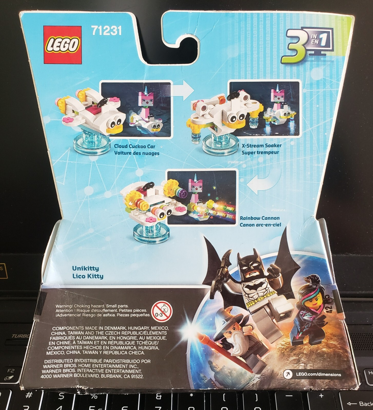 LEGO DIMENSIONS: Unikitty Fun Pack (71231) for sale online | eBay