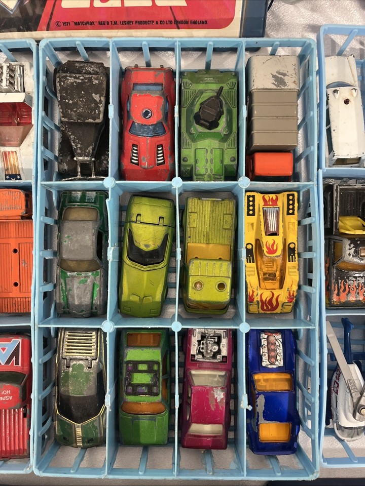 Big Matchbox Lesney Superfast Vintage Diecast Lot With Cases | eBay