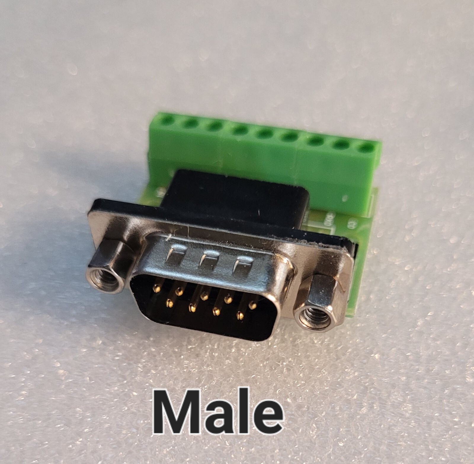 D-sub DB9 Breakout Board Connector 9 Pin 2 Row Male / Female RS232 ...