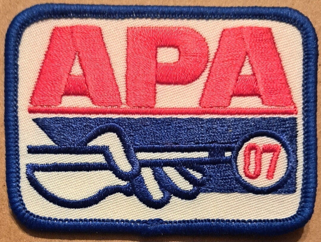 APA Pool Leagues 07 2007 Membership embroidered Iron on patch | eBay