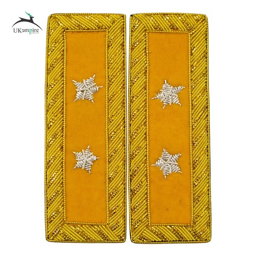 Civil War US Officer Shoulder Boards Major General (Two Star) Cavalry ...