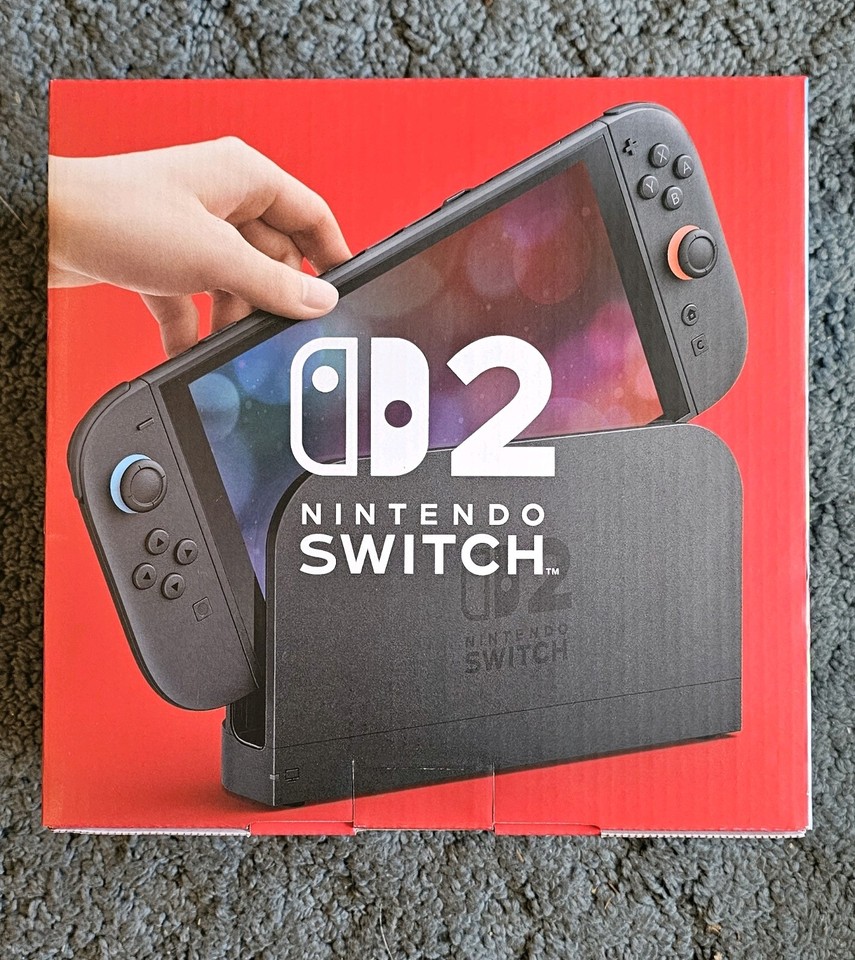 Nintendo Switch 2 Console Mario Kart World Bundle BRAND NEW (Unopened ...