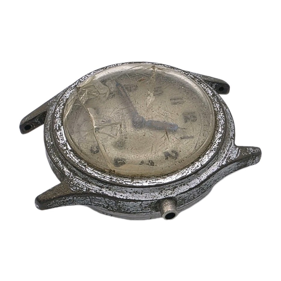 Vintage 1940s Olevia Men’s Mechanical Watch 17J Swiss Dial Military ...