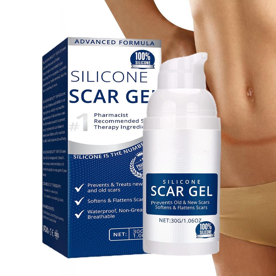 Scar Cream Gel, Advanced Silicone Scar Gel, Professional Scar Removal ...