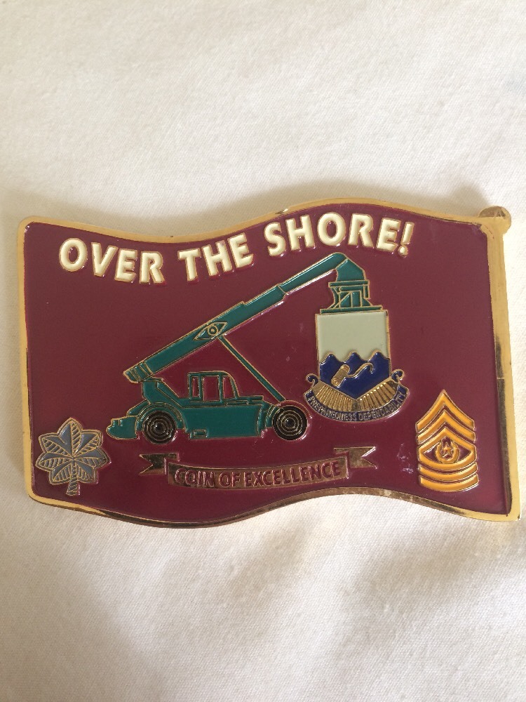 11th Transportation Battalion ( Over The Shore ) Challenge Coin A34 | eBay