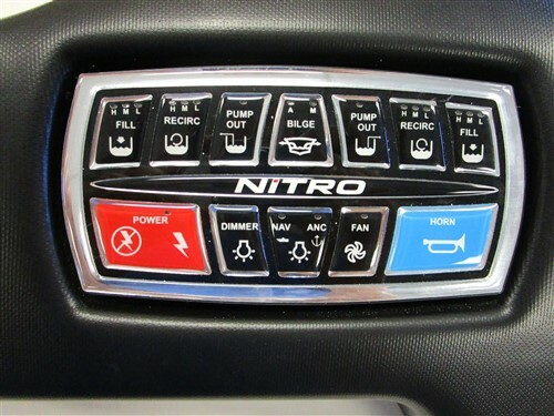 TRACKER NITRO Z21 DASH PANEL W/ TOUCHPAD SWITCH PANEL & FUSE BLOCK ...