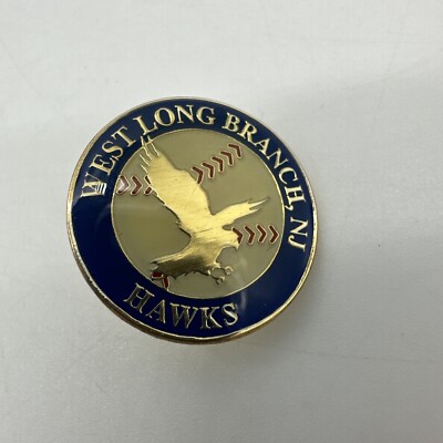 Vintage Enamel Pin - Lapel/Tack Pin - West Long Branch NJ Hawks ...