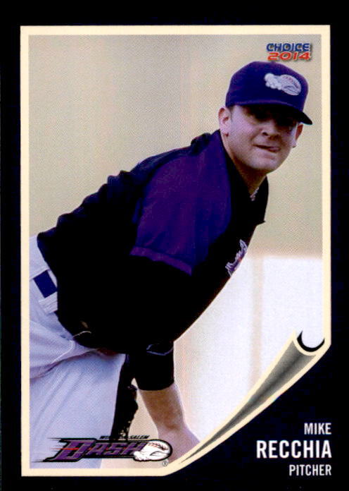 2014 Winston-Salem Dash Choice #24 Mike Recchia Worth Illinois IL ...