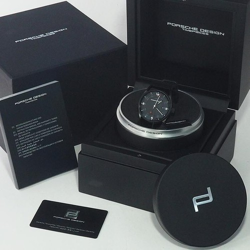 Porsche Design 1919 Globe Timer 6020.2.02.001.06.2 Automatic Black Men ...