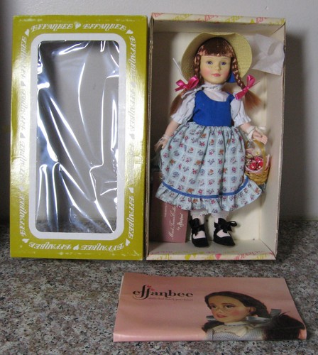 Effanbee F&B Becky Thatcher ( Tom Sawyer Friend) 11" Vinyl Doll NMiB ...