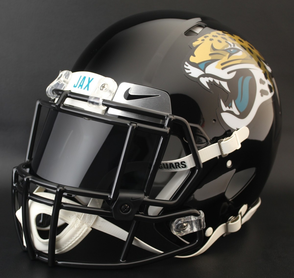 Jaguars Helmet Jimmy Smith Signed Jacksonville Jaguars Lunar Eclipse