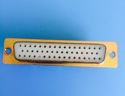 DD-50S-F179 ITT CANNON CONNECTOR DSUB 50 POSITION Receptacle GOLD ...