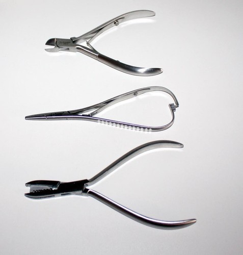 3pcs Orthonyxia Instruments Set Clip Technology Wire Pliers Rading ...