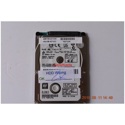 Z7K500 Hitachi Hdd 320 Gb 7200 Rpm Sata 2,5"Z90PUPWL-1558-IB2 | eBay