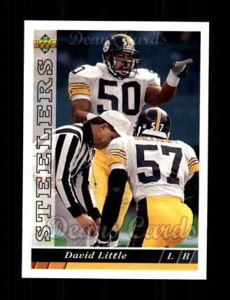 1993 Upper Deck #163 David Little Steelers Florida 8 - NM/MT | eBay